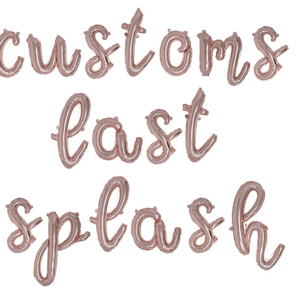 Last Splash Bachelorette - Etsy
