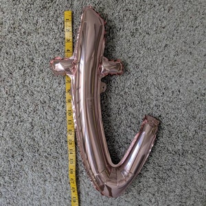 Custom Cursive Balloon Phrase Rose Gold Balloon Banner Cursive Letters ...