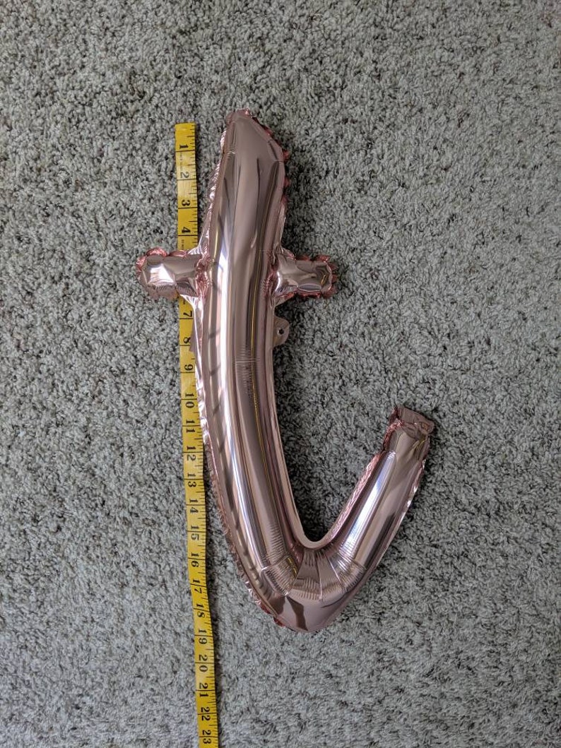 Custom Cursive Balloon Phrase Rose Gold Balloon Banner Cursive Letters ...