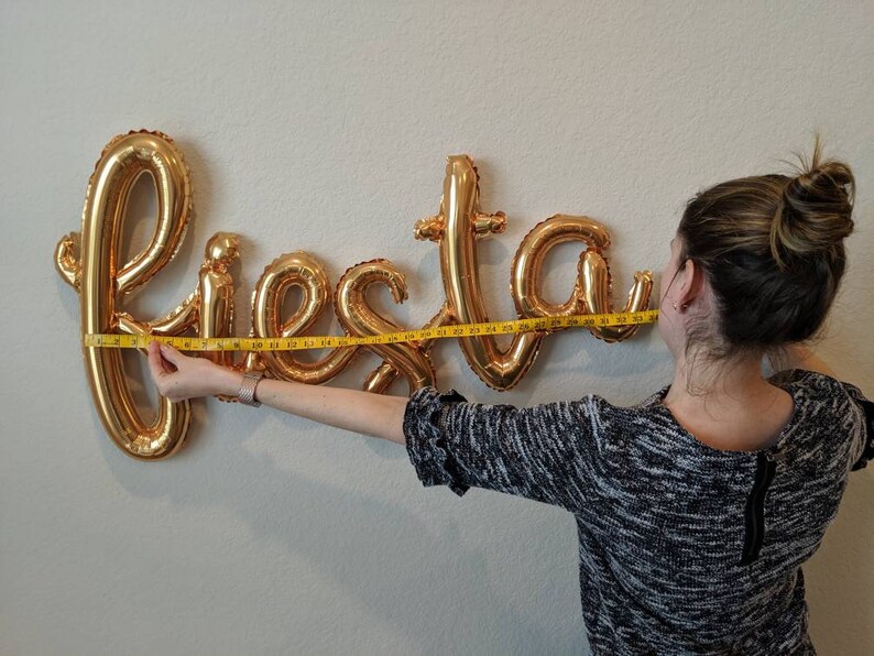 Cursive Fiesta Balloon - Etsy