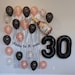 30 Piece so Happy Im Thirty Balloons 30th Birthday Decor Dirty Thirty ...