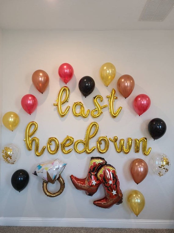 Last Hoedown Bachelorette Party Decorations Austin Texas | Etsy