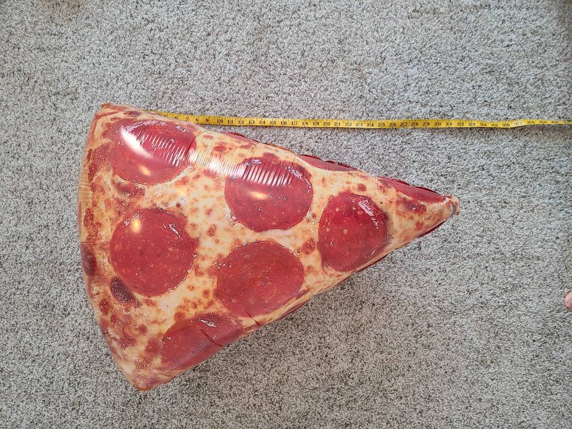 Slice Slice Baby Balloons Pizza Balloon Pizza Party Balloons | Etsy