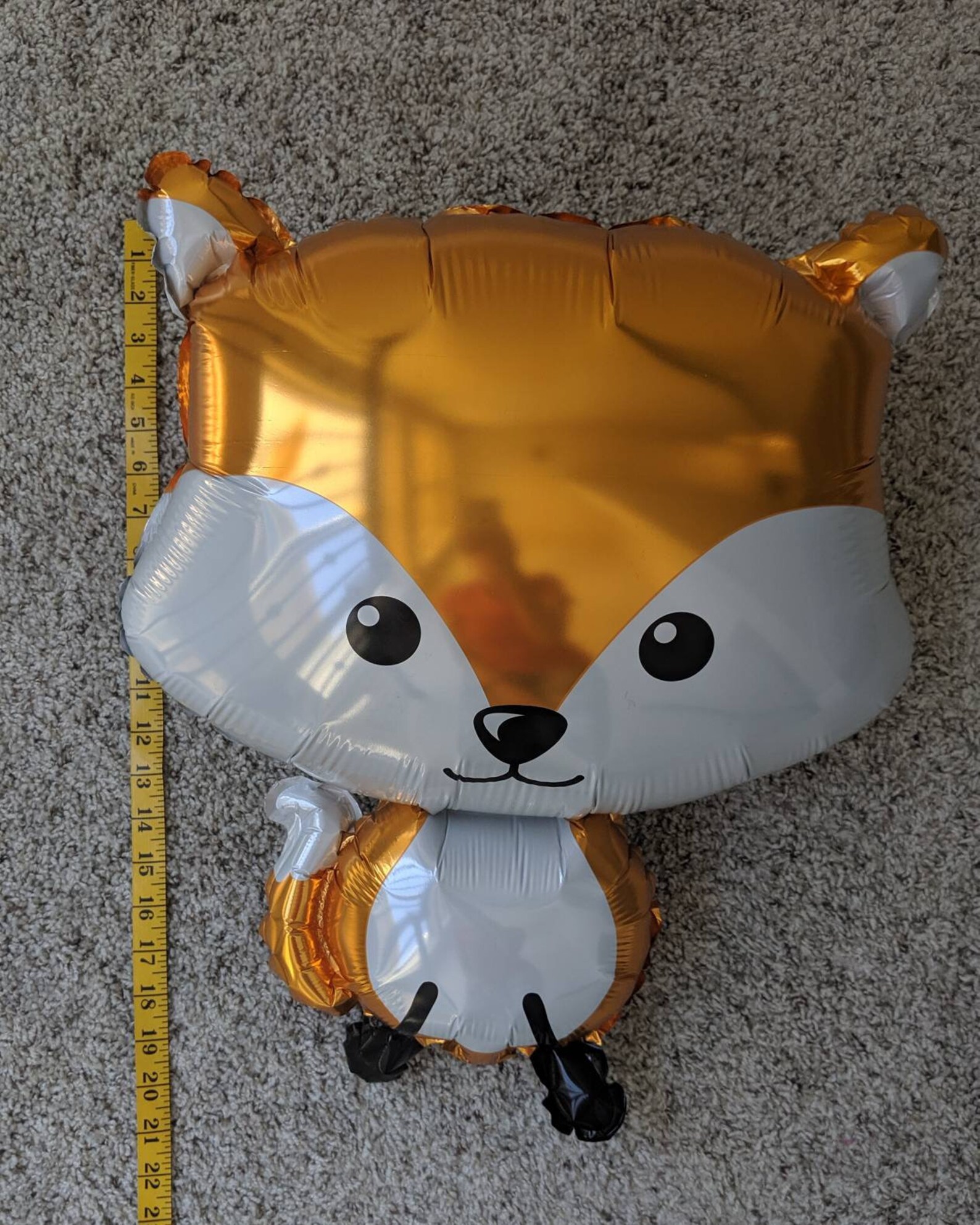 4 Piece Woodland Animal Balloon Set Squirrel Balloon Fox - Etsy