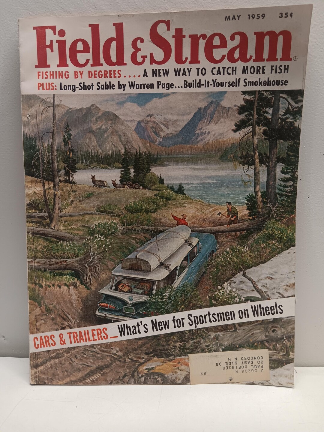 Field & Stream Field and Stream May 1959 Fishing Hunting Magazine. - Etsy