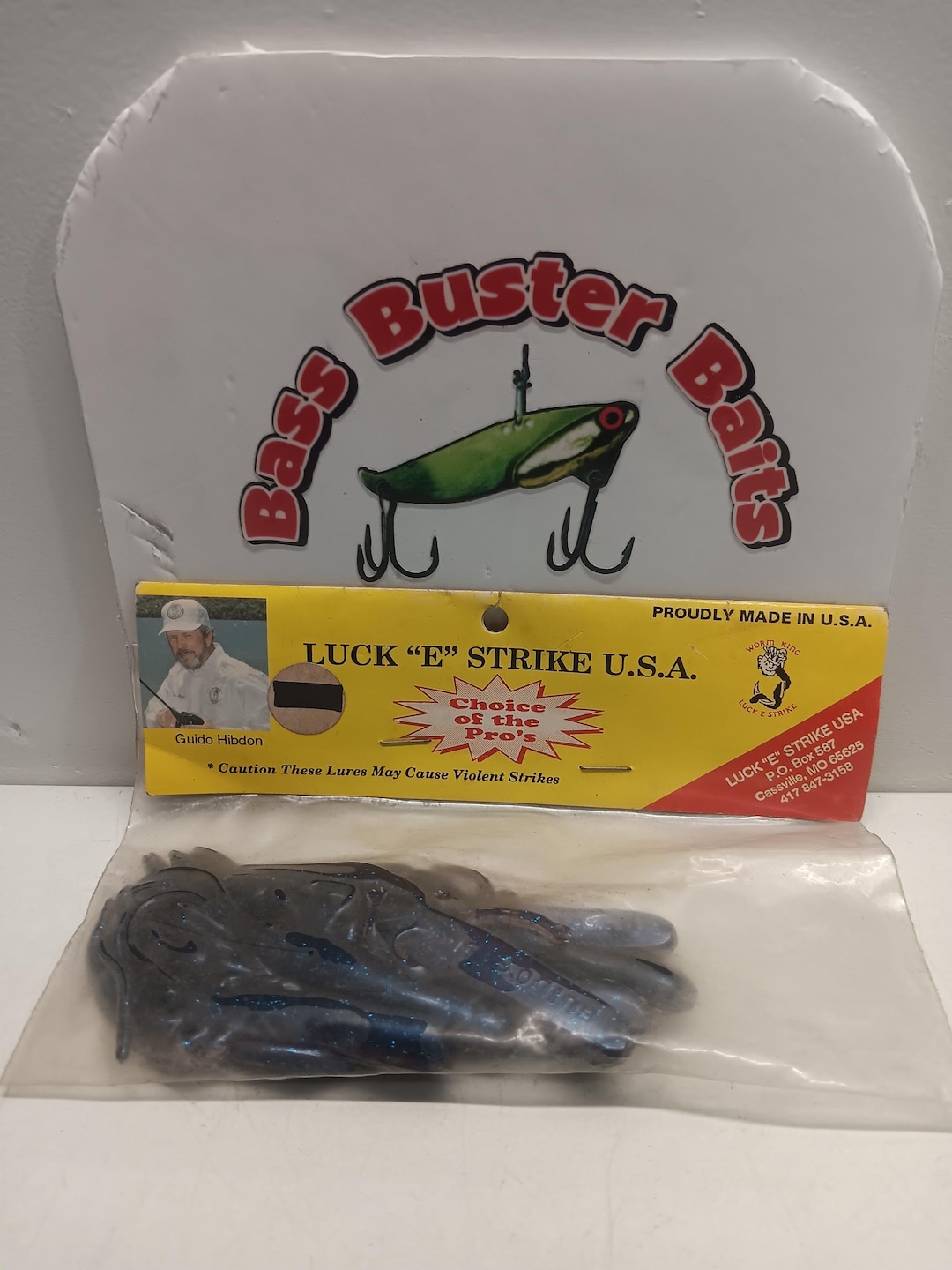 Vintage Luke E Strike Guido Hidden Guido Bug Lure Size 3 From 1970s ...