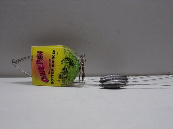 Vintage Game Fish Bottom Bouncers 2 1 Oz 2 1 1/2 Oz 4 Total | Etsy