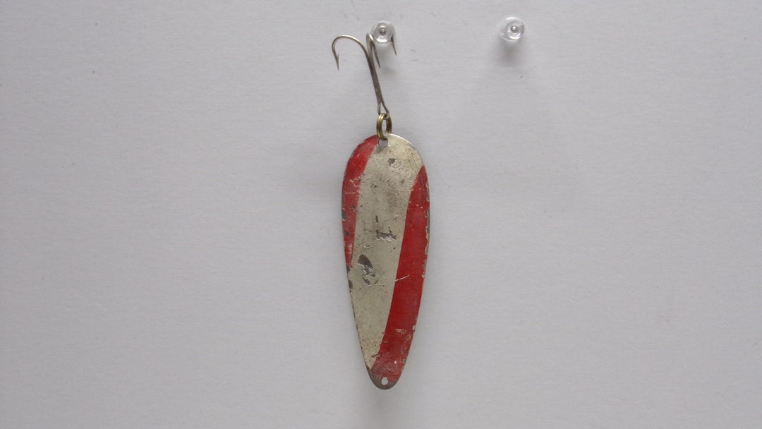 Vintage Pike Muskie Trout Fishing Spoon Lure Made in the - Etsy