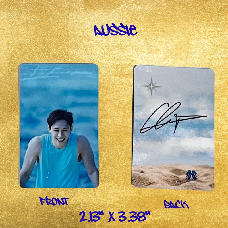 Bang Chan Boyfriend Material Collection Photcards Stray Kids - Etsy