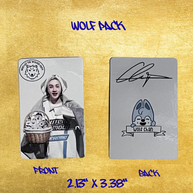 Bang Chan Boyfriend Material Collection Photcards Stray Kids - Etsy
