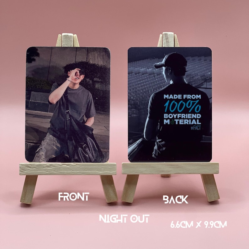 Bang Chan Boyfriend Material Collection Photcards Stray Kids - Etsy