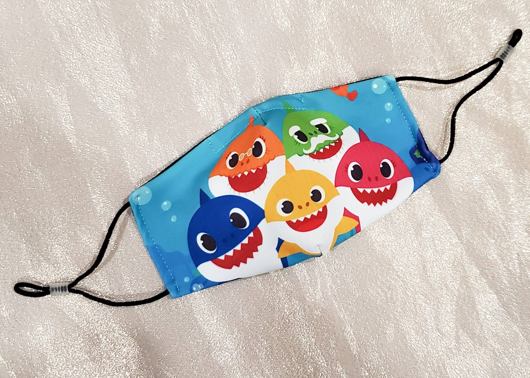 Baby Shark Face Mask Mommy Shark Face Mask Daddy Shark Face | Etsy