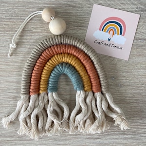 Custom Macrame Rainbow - Etsy