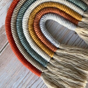 Custom Macrame Rainbow - Etsy