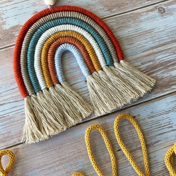 Macrame Rainbow - Etsy