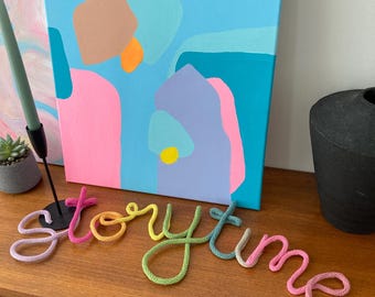 Knitted Storytime / Once Upon a Time / Storytime / Books / Kids Decor ...