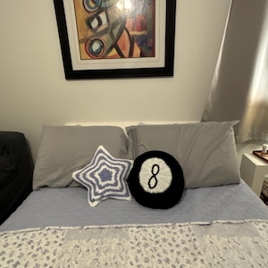 8 Ball Pillow - Etsy