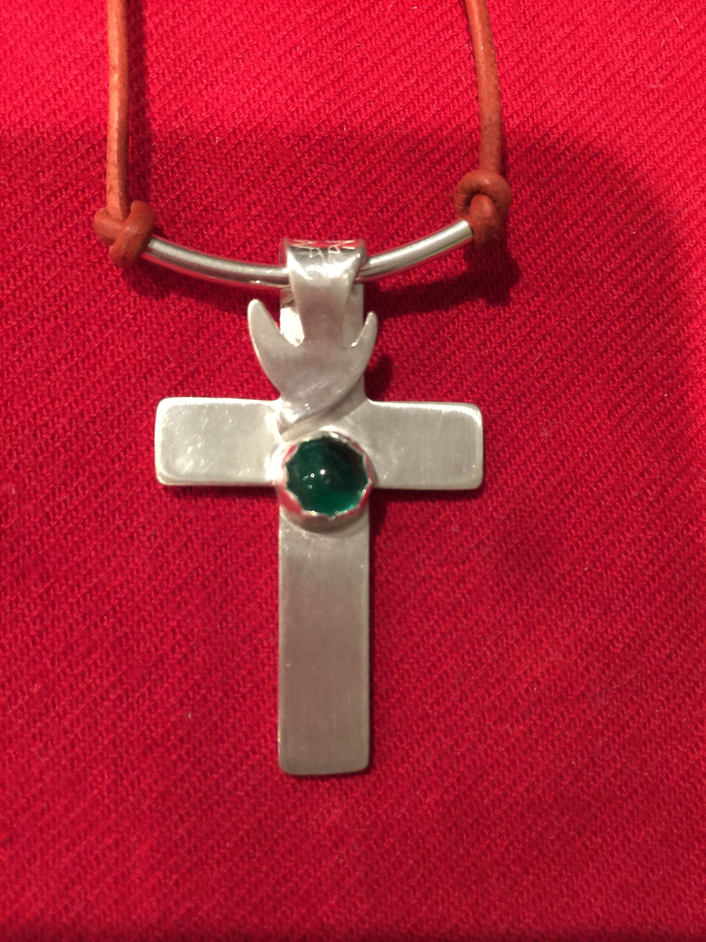 Silver Dove Cross - Etsy