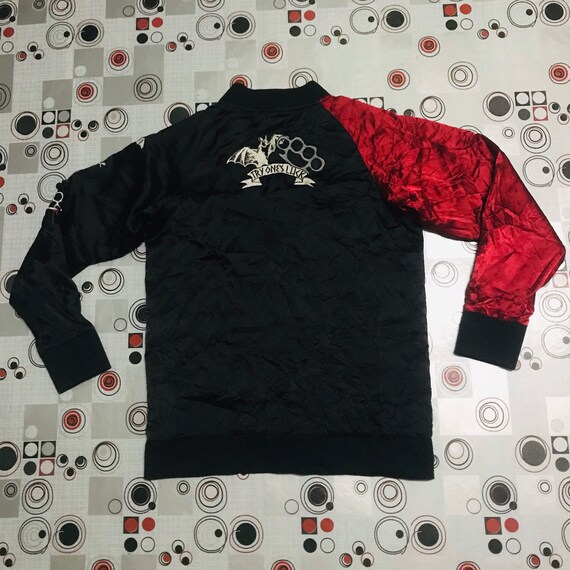 Rare! Vintage Hell Cat Punks Jacket Punk Not Dead - Gem