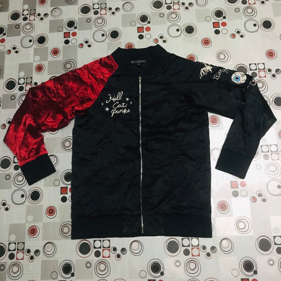 Rare! Vintage Hell Cat Punks Jacket Punk Not Dead - Etsy