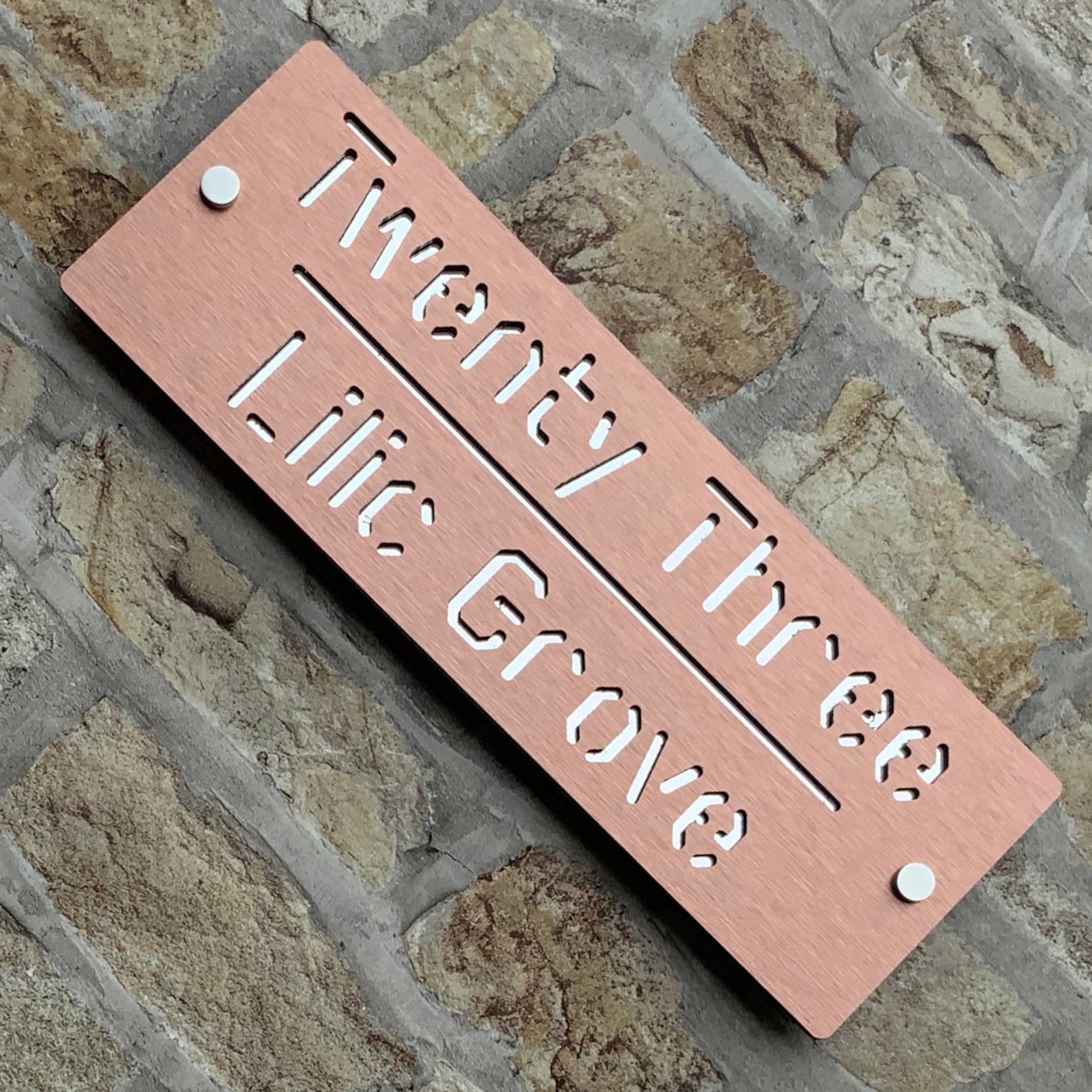 Impressive Ultra Modern Copper Sign With Mirrored Effect Text Etsy impressive-ultra-modern-copper-sign-with-mirrored-effect-text-etsy