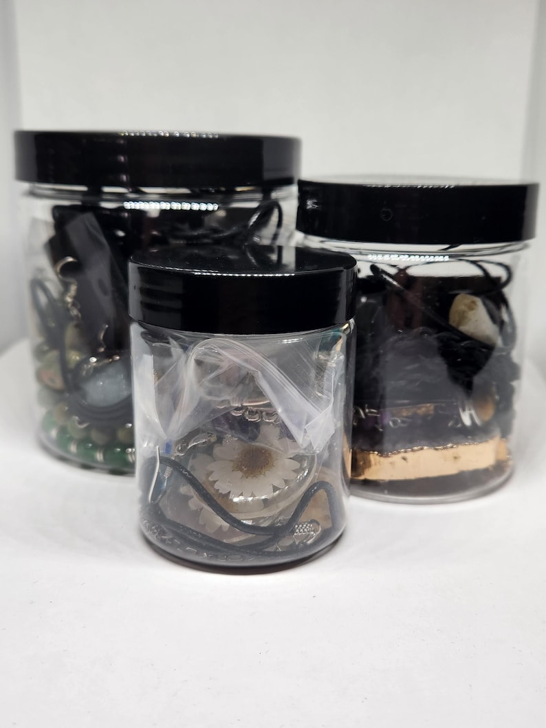 Mystery Jewelry Jar: Gemstone Surprise Box - Etsy