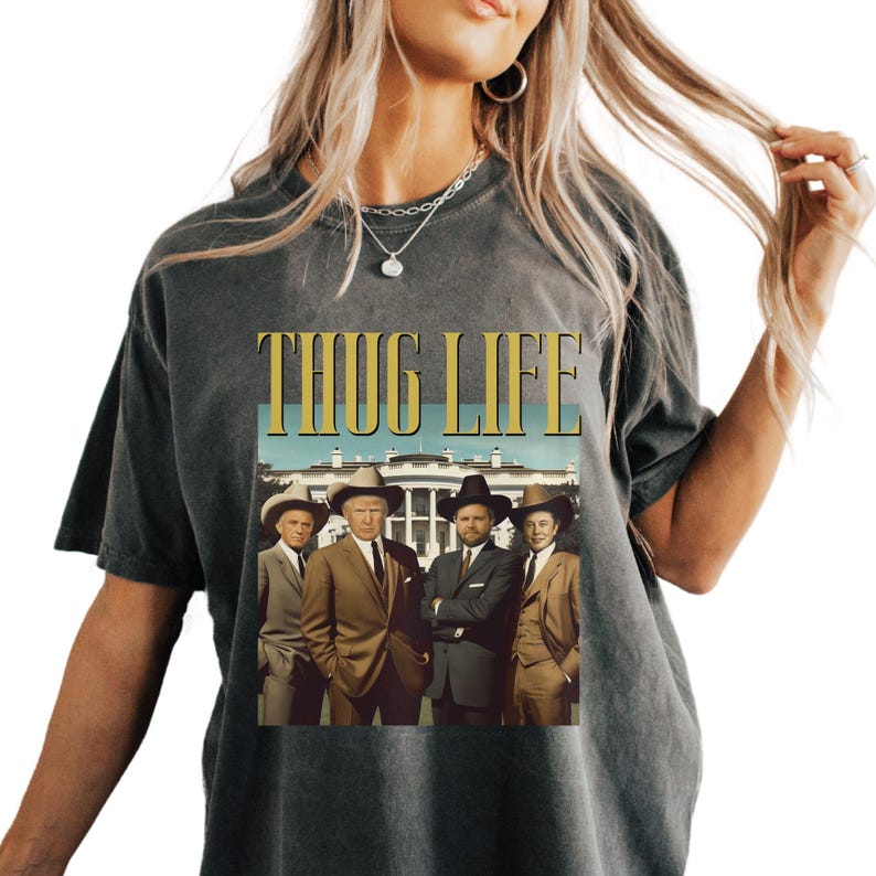 Donald Trump Thug Life PNG Digital Designs American Maga Cowboy Vance ...
