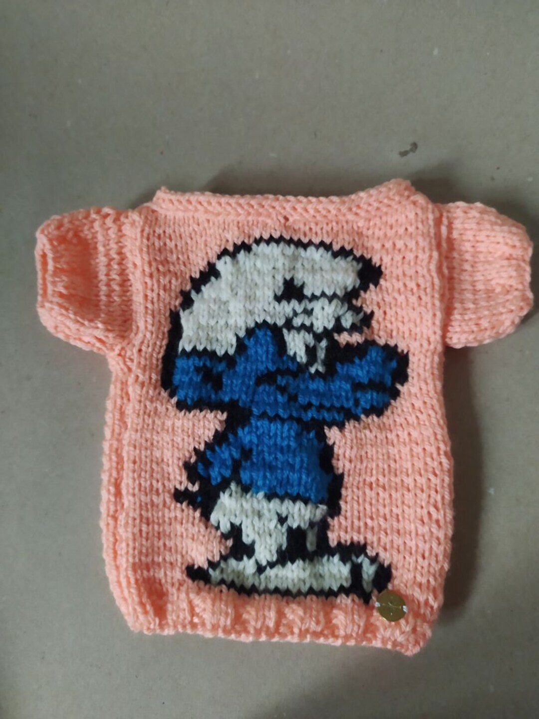 Fantastic Hand Knitted Teddy Bear Jumper With Pattern, Fit Teddies 40 ...