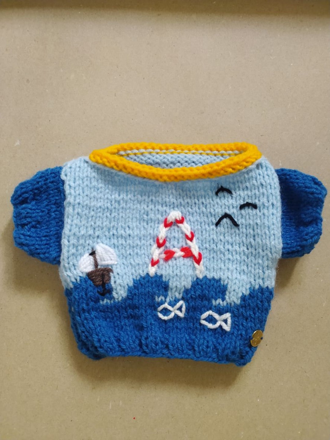 Teddy Bear Jumper, With Letter a, for Teddy Bear Name Aaron, Aiden ...