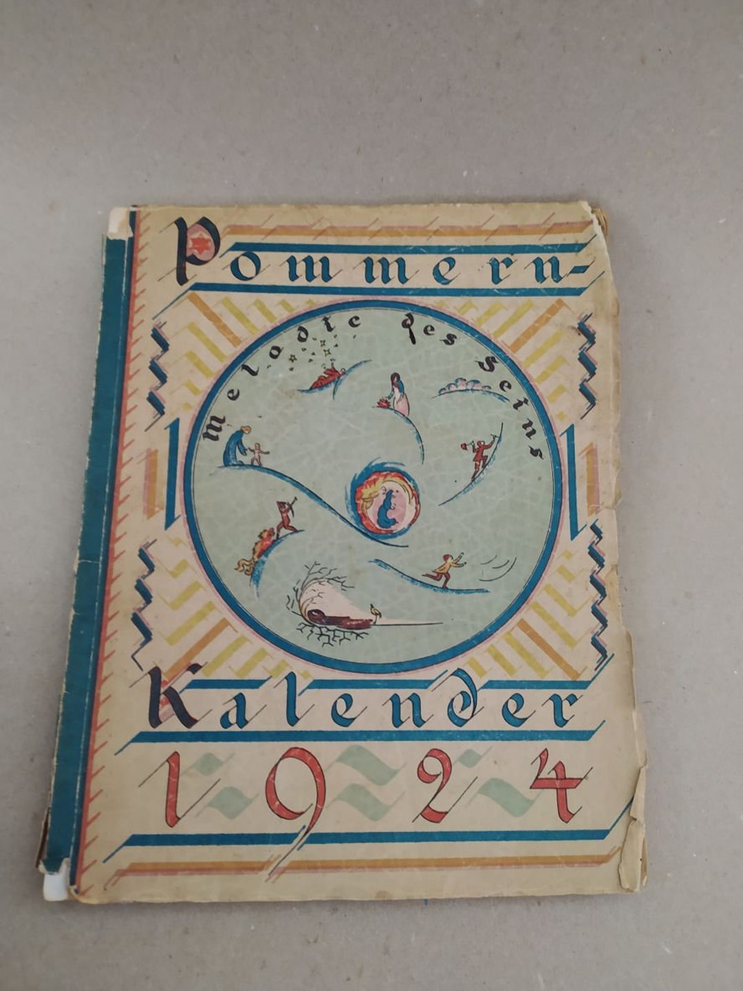 Pommern Kalender 1924 Old Kaleder German Old Book Pre Owned - Etsy