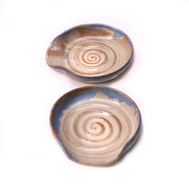Handmade Ceramic Spoon Rest: Pottery Kitchen Decor - Etsy