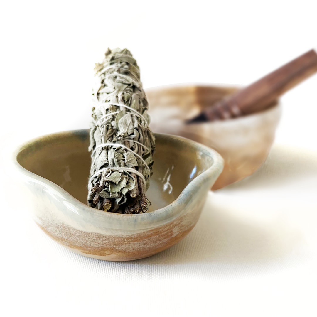 Smudge Bowl Gift Box,sage Smudging Bowl , Small Bowl, Tiny Bowl - Etsy