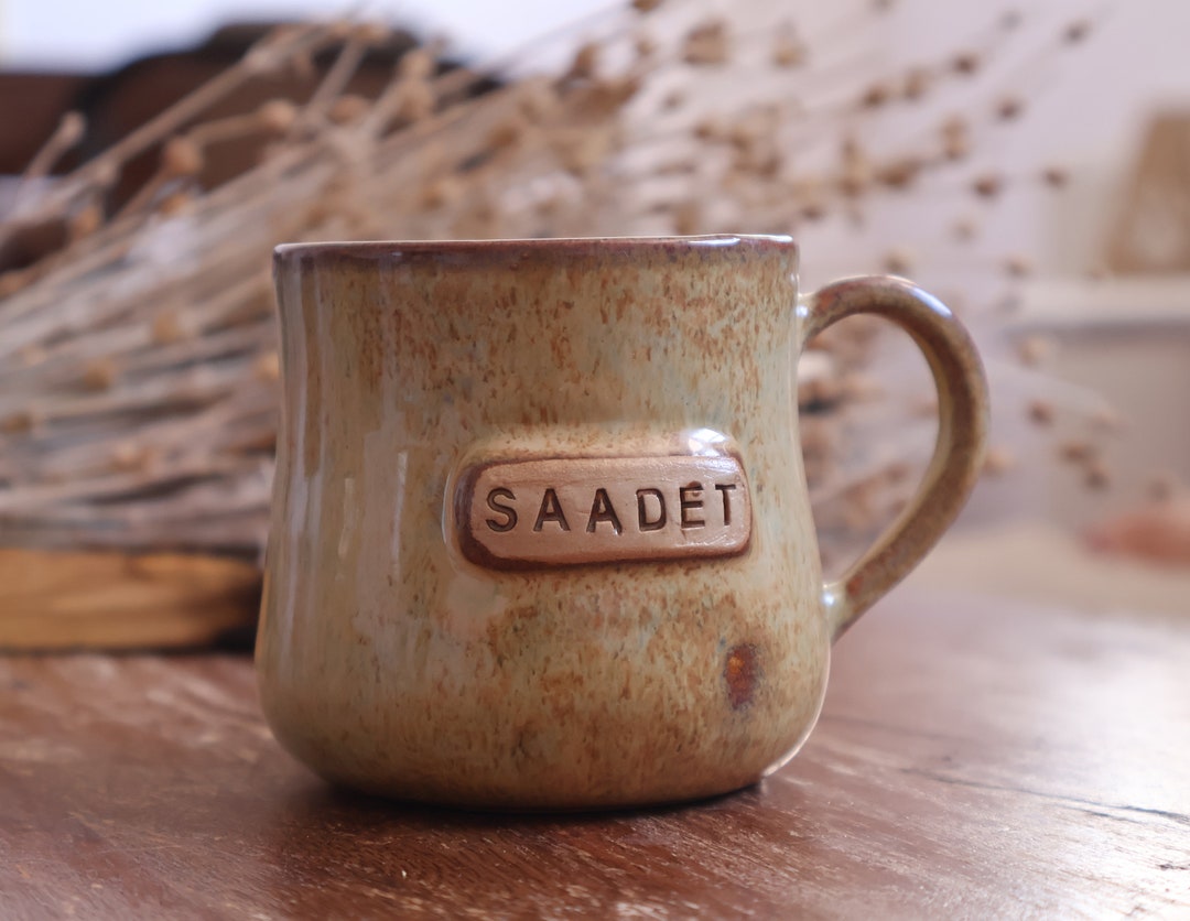 Personalized Hand Made Coffee Mug ,custom Pottery 250 Ml Handmade ...