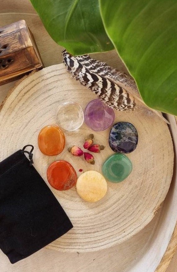 Chakras Set Crystal Set - Etsy