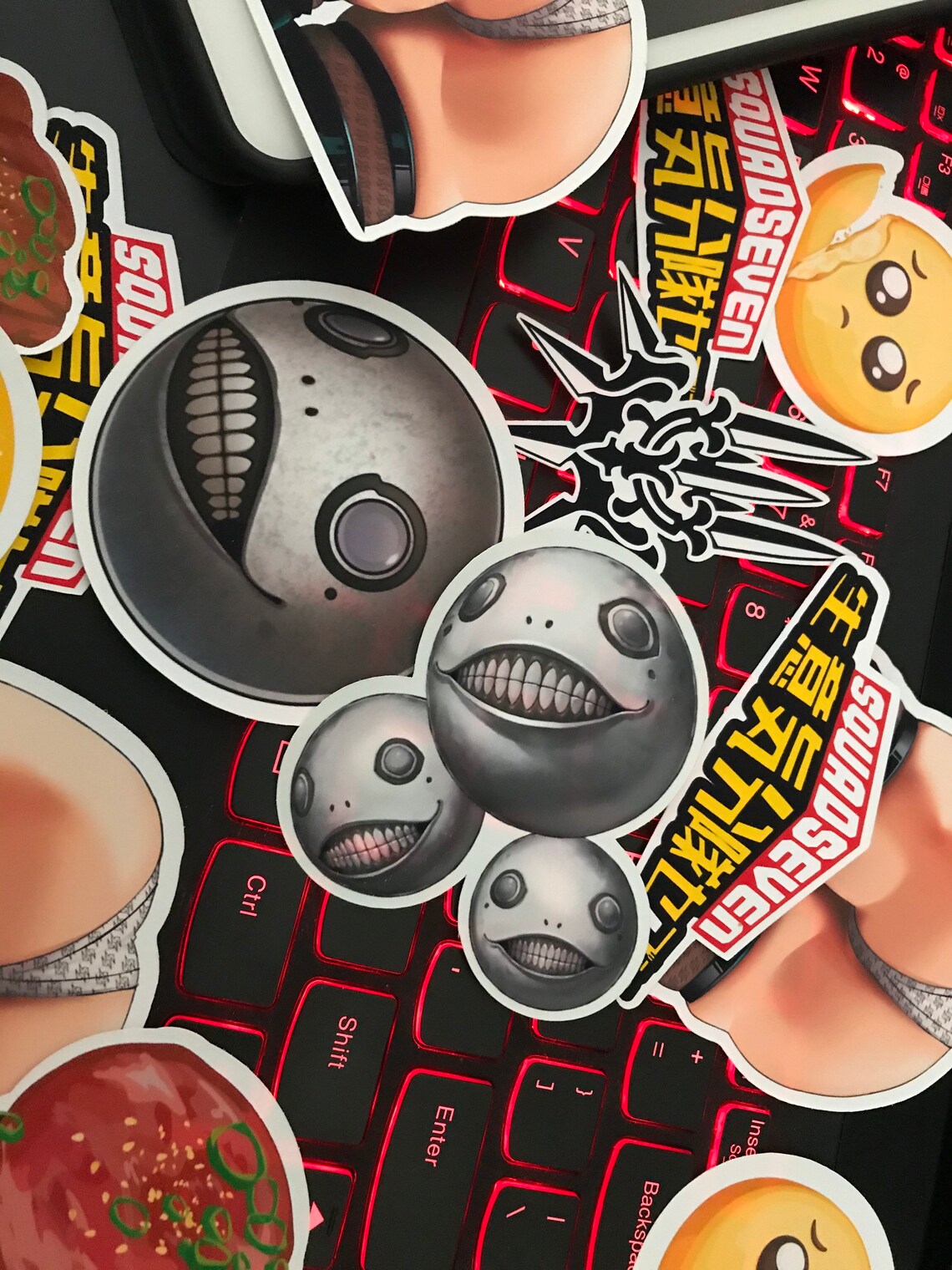 Nier: Automata Emil Head Insignia Sticker Decal Matte | Etsy