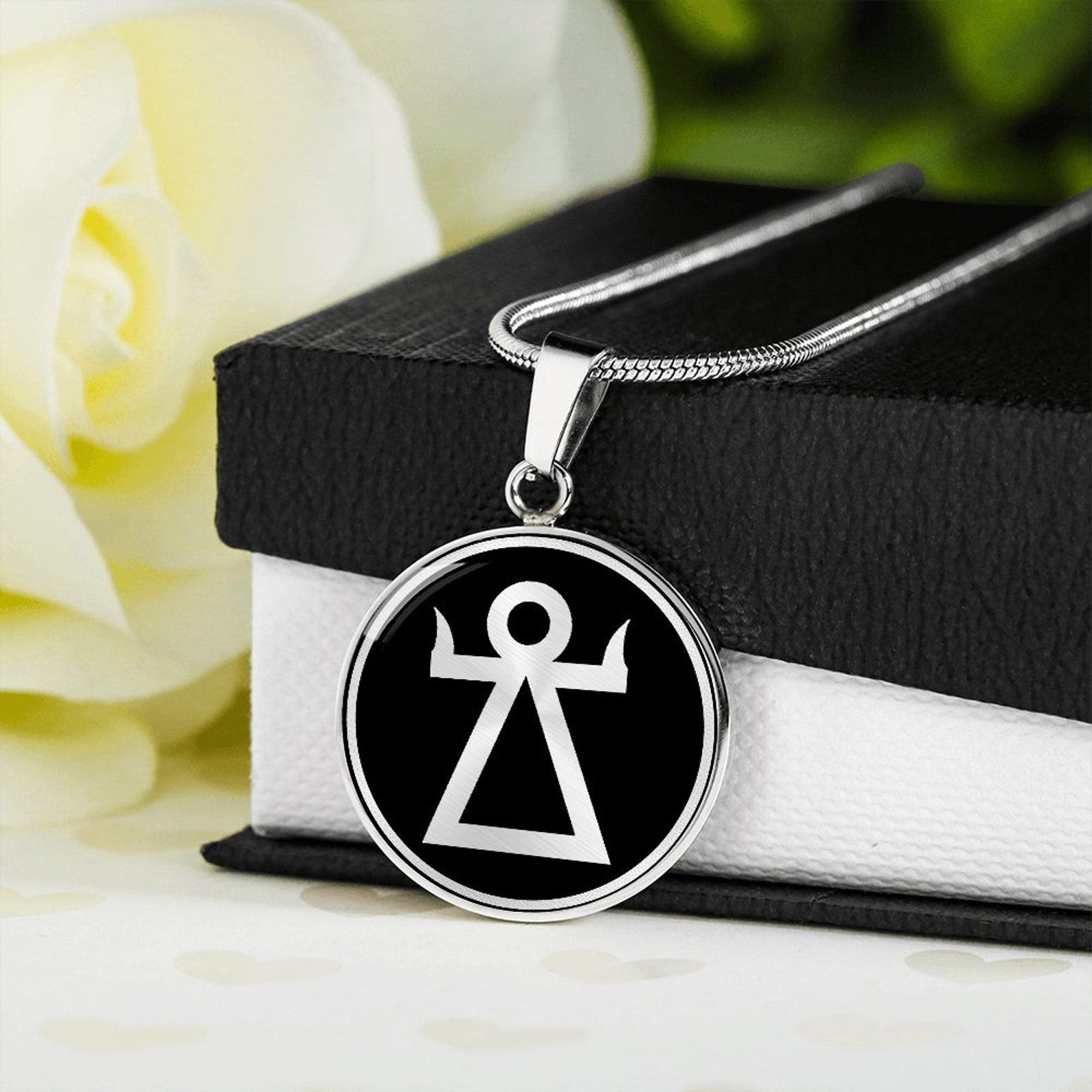 Tanit Goddess Symbol Necklace Tanit Carthaginians Goddess | Etsy