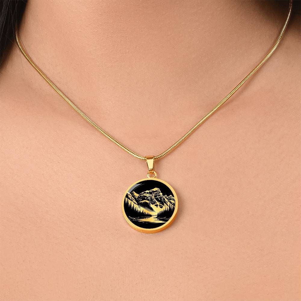 Personalized Banff National Park Necklace, Banff Gift, Banff Pendant ...