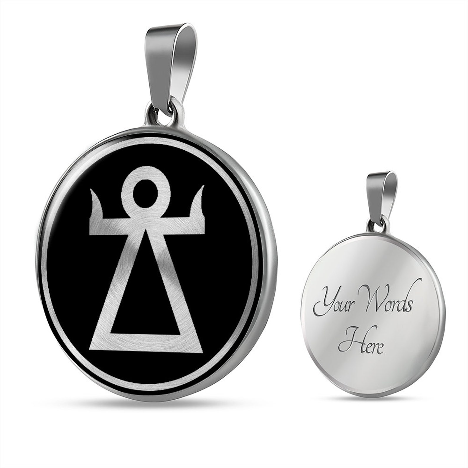 Tanit Goddess Symbol Necklace Tanit Carthaginians Goddess | Etsy