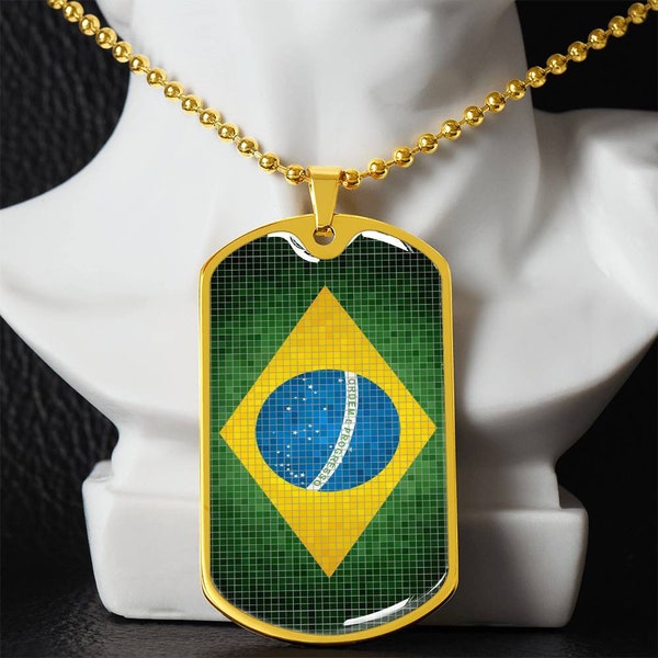 Brazil Necklace - Etsy