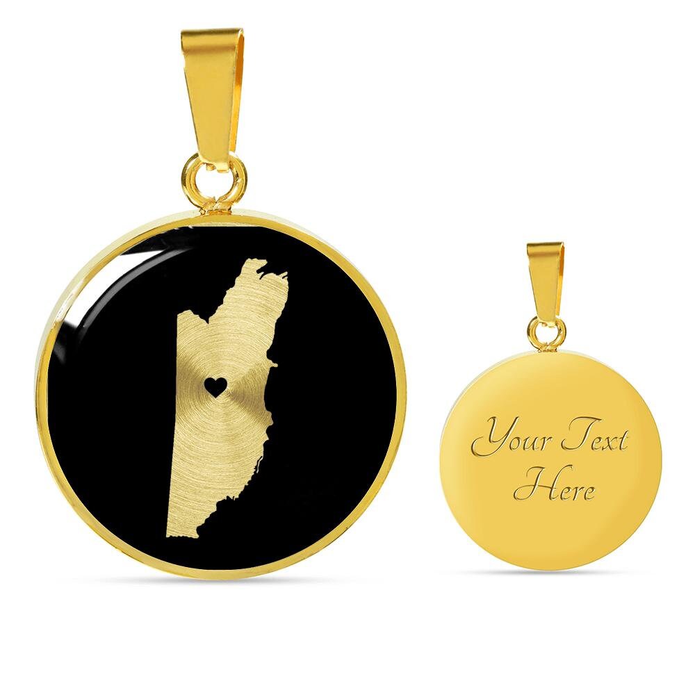 Belize Necklace Belize Gift Belize Pendant Belize Jewelry - Etsy