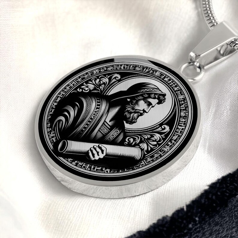 Saint Joshua Necklace, St Joshua Medal, Patron of Spies & Intelligence ...