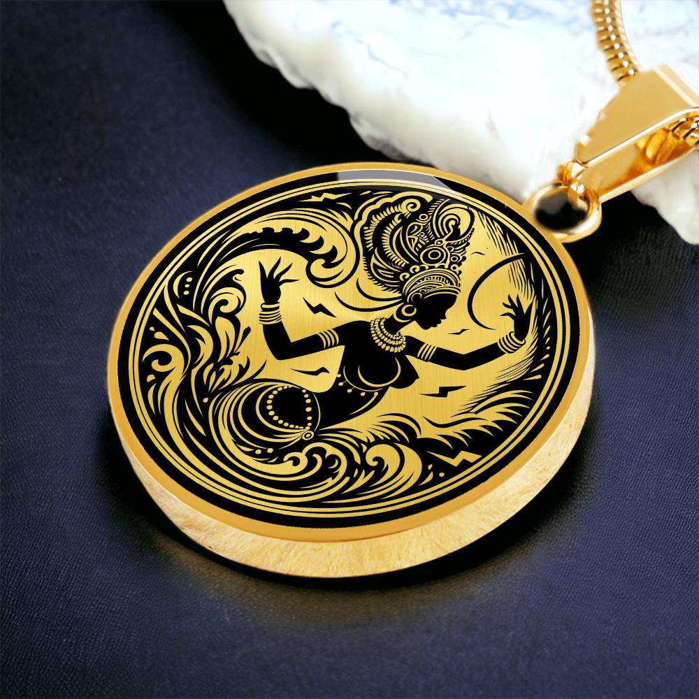 Orisha Oya Necklace, African Warrior Goddess of Storms, Yoruba Goddess ...