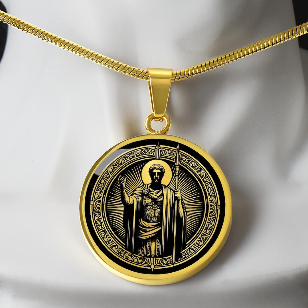 Saint Longinus Necklace, St Longinus Patron Saint of Soldiers and of ...