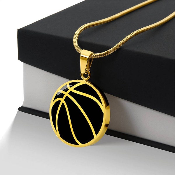 Basketball Necklace - Etsy