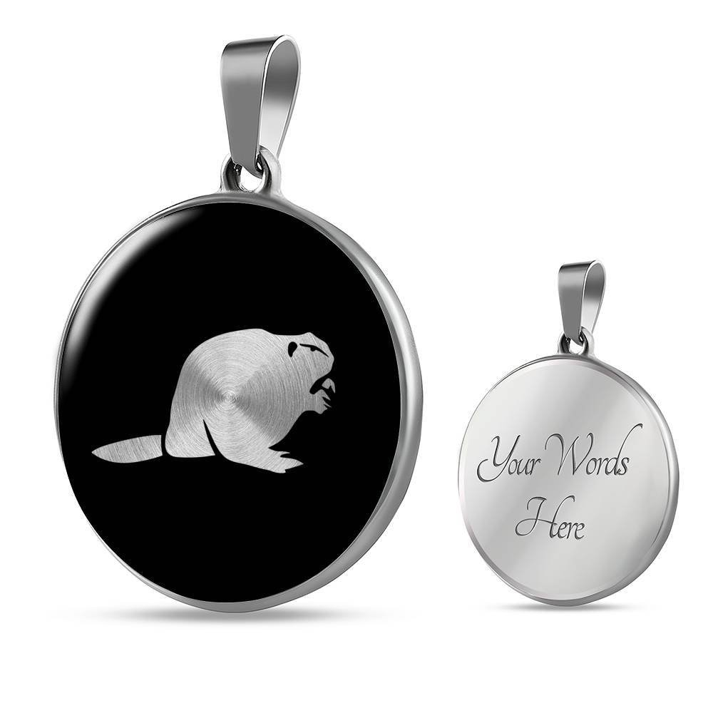 Beaver Necklace, Beaver Gift, Beaver Pendant, Beaver Jewelry, Beaver ...
