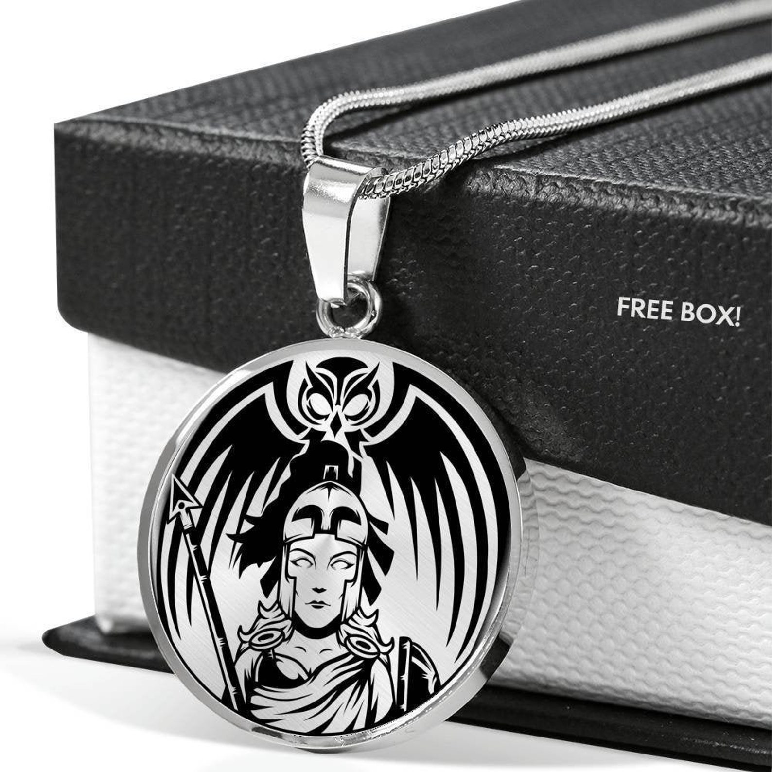 Athena Necklace Athena Pendant Athena Goddess Goddess of - Etsy