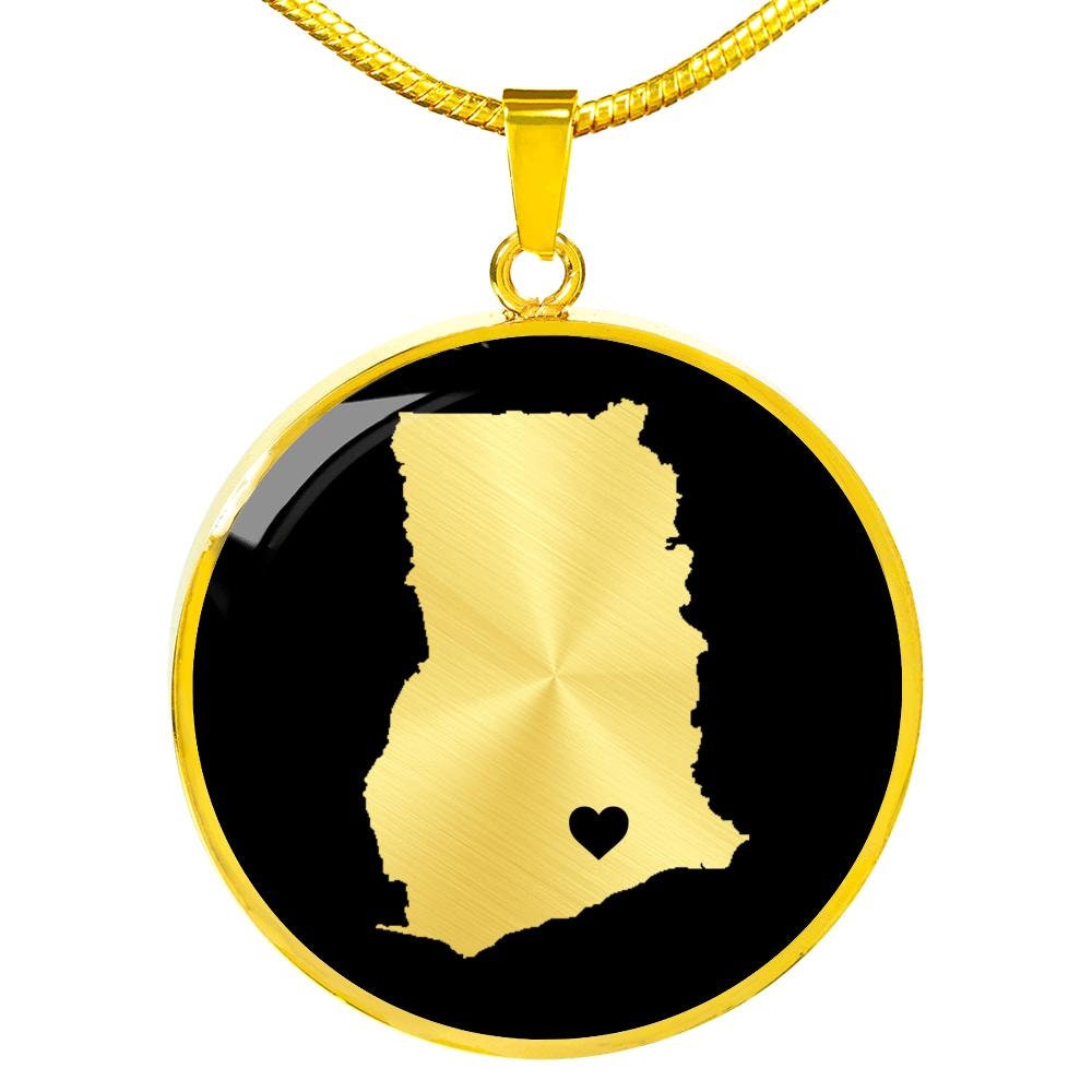 Ghana Necklace Ghana Gift Ghana Pendant Ghana Jewelry - Etsy