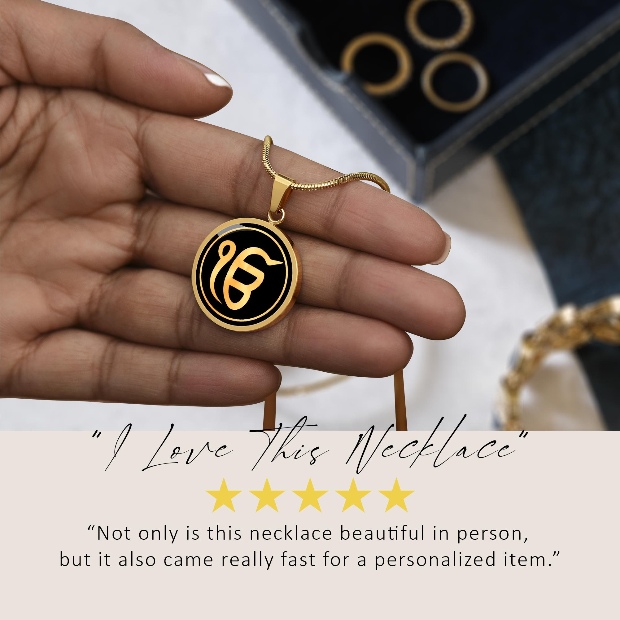 Personalized Ek Onkar Necklace, Sikhism Gift, Protection Necklace ...