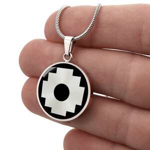 Chakana Necklace, Inca Cross Pendant, Peruvian Jewelry, Shaman Cross ...
