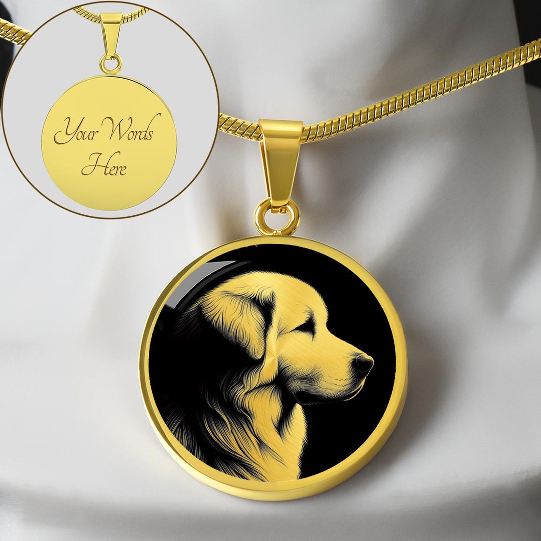 Personalized Great Pyrenees Necklace, Great Pyrenees Pendant, Dog Mom ...